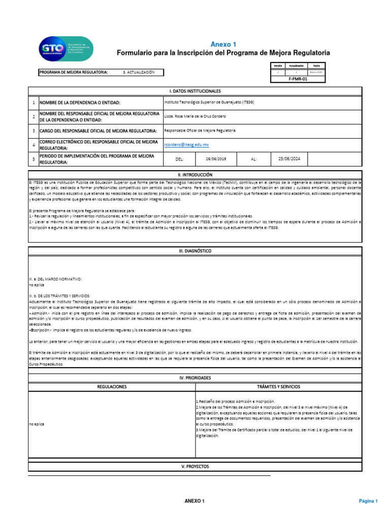 ITESG | PDF