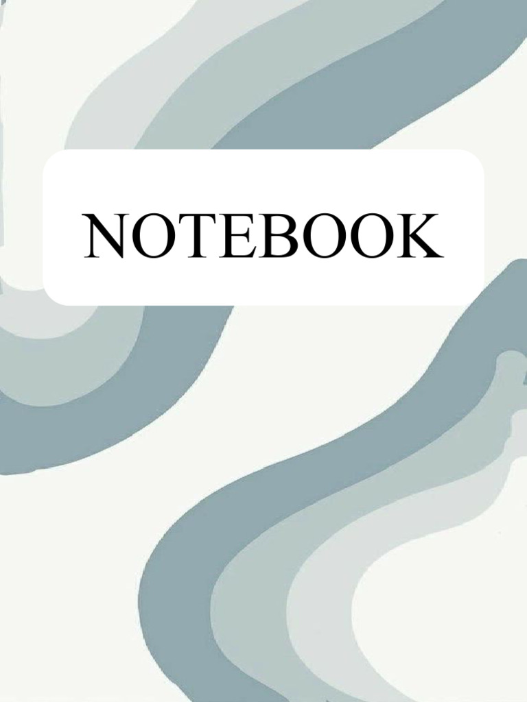 Digital Notebook | PDF