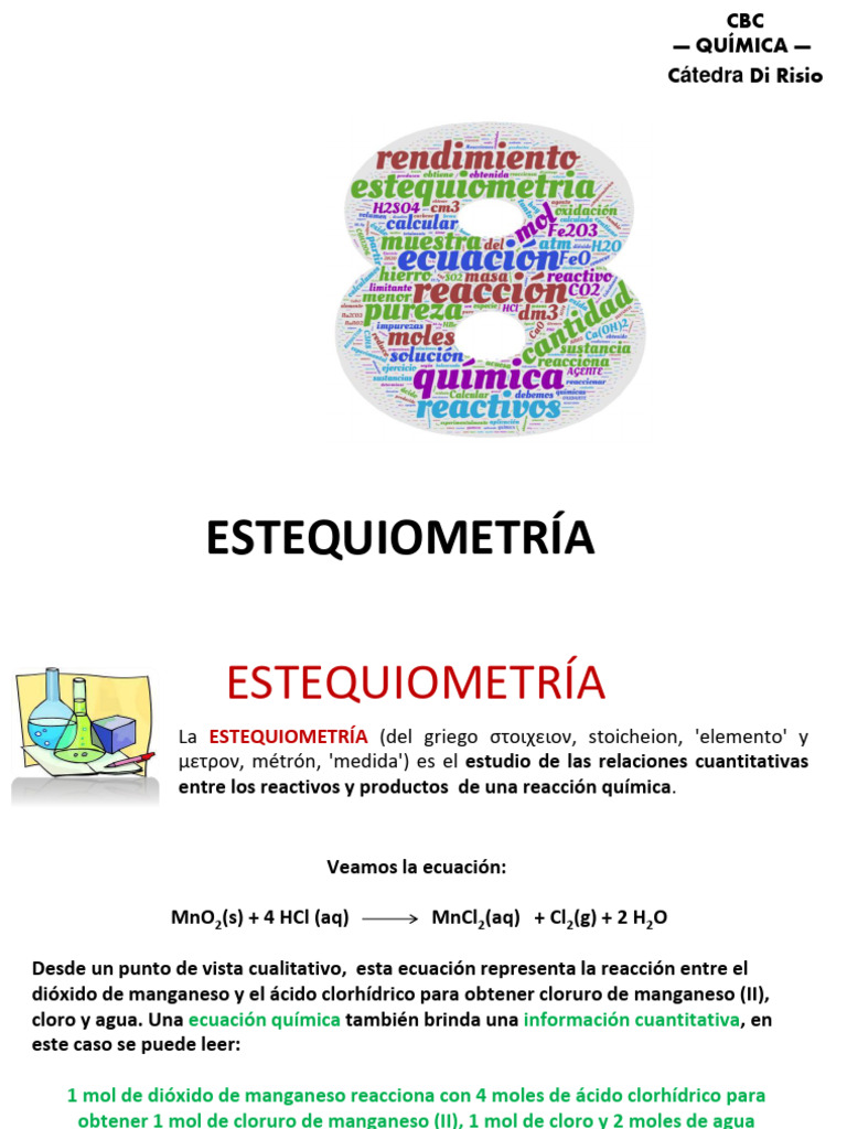 2 5 Estequiometria | PDF