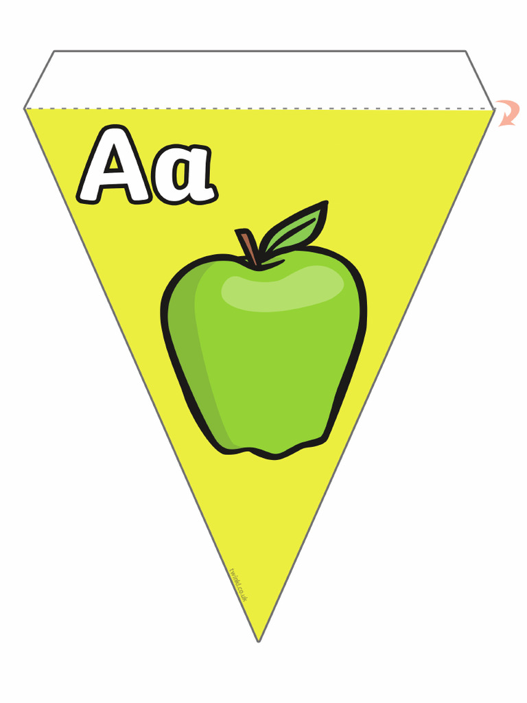 Alphabet On Bunting | PDF