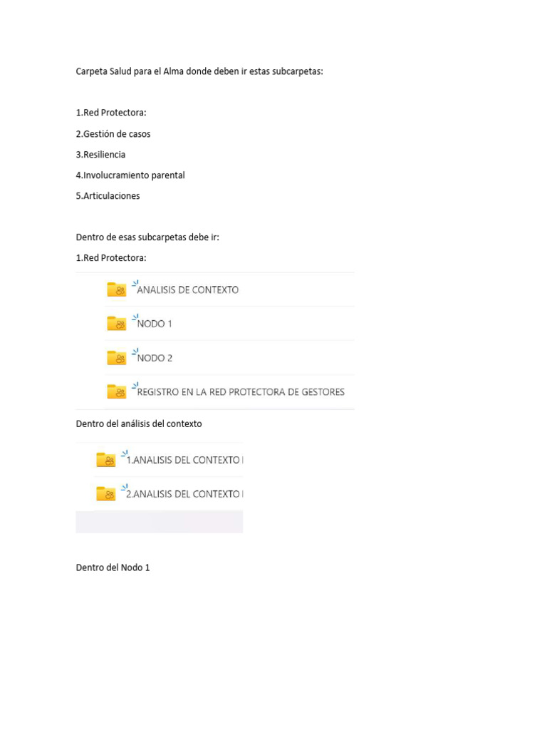 Paso A Paso Carpetas | PDF