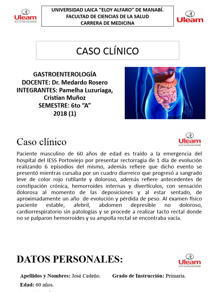 Caso Clínico Gastro .... | PDF