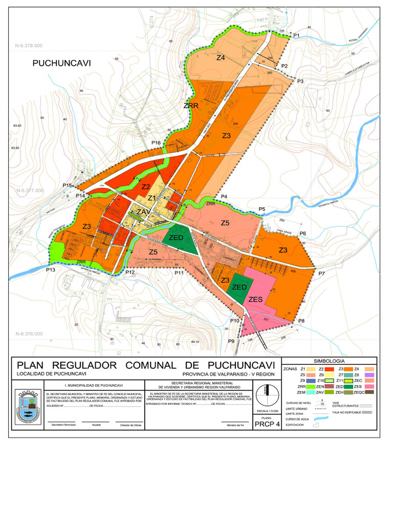 Plano Regulador Puchuncaví | PDF