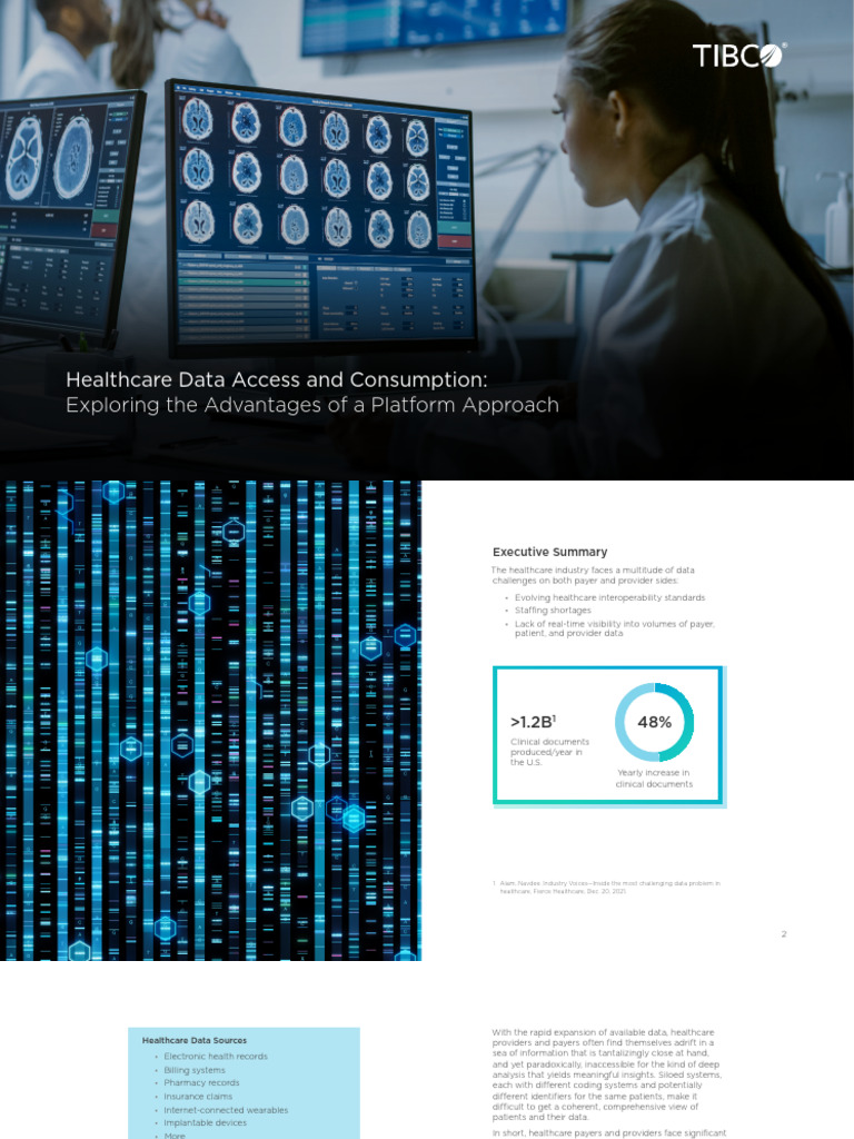 Ebook - TIBCO - Healthcare Data Access and Consumption Exploring The ...