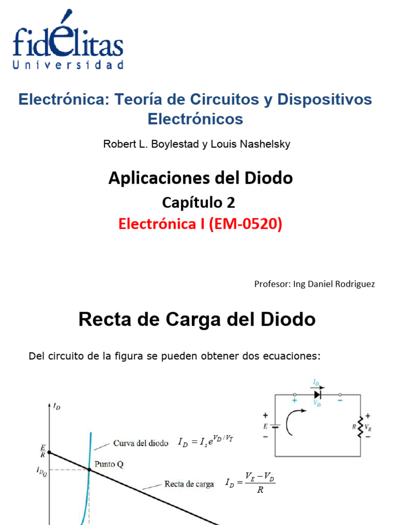 Capitulo 2 | PDF | Rectificador | Diodo