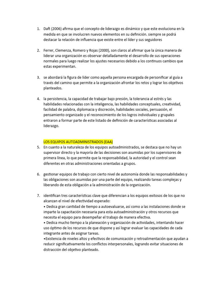 Liderazgo | PDF
