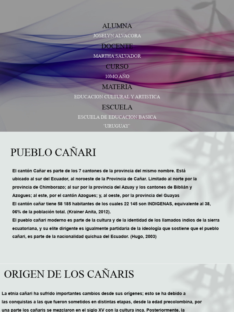 Cultura Cañari | PDF
