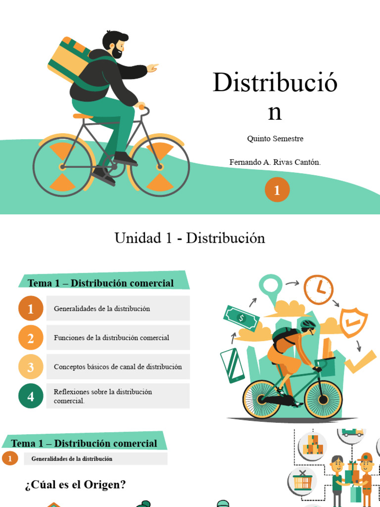 Unidad 1-Tema 1 - DistribuciÃ N Comercial | PDF | Al por menor | Comercio