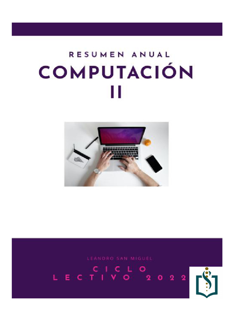 Resumen Compu Ii | PDF | Literatura | Tecnología de información y comunicaciones