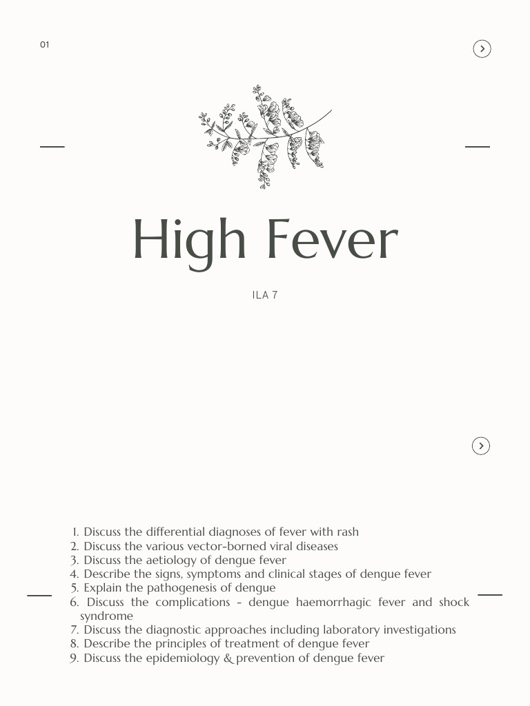 FEVER | PDF | Infection | Antibody