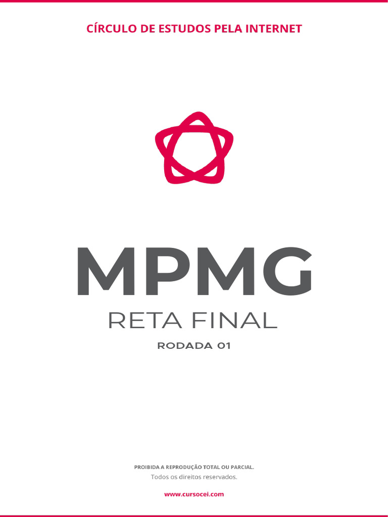 Corpo Docente e Cronograma MPMG | PDF | Relação de causalidade ...