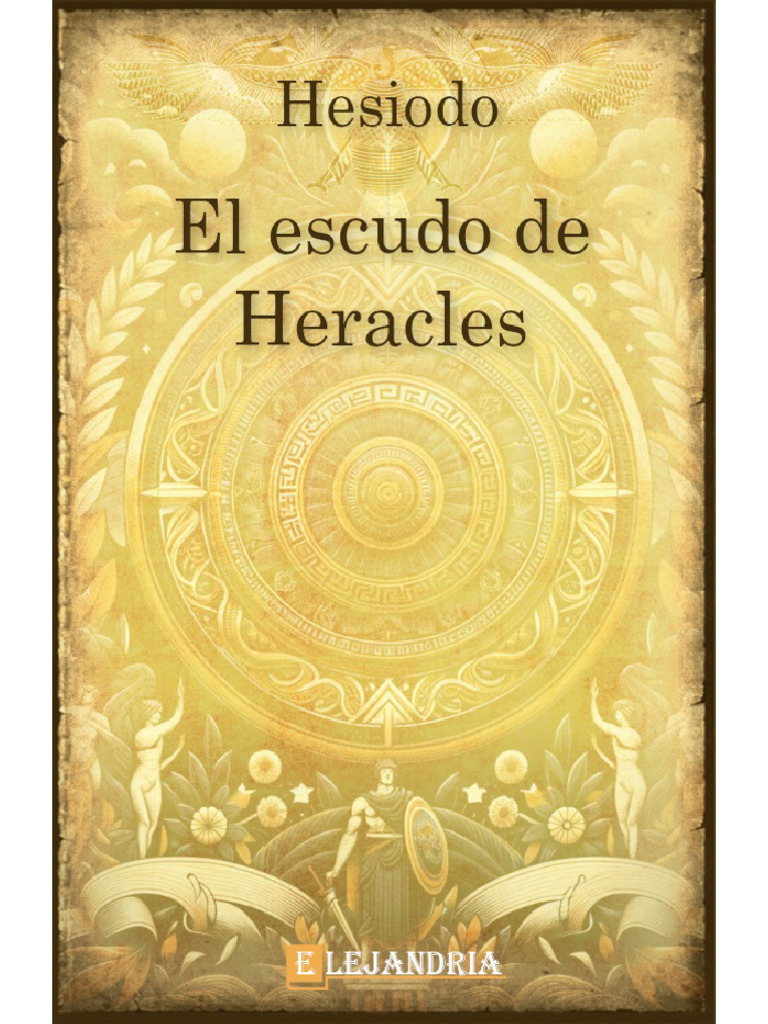 El Escudo de Heracles-Hesiodo | PDF | Zeus | Atenea