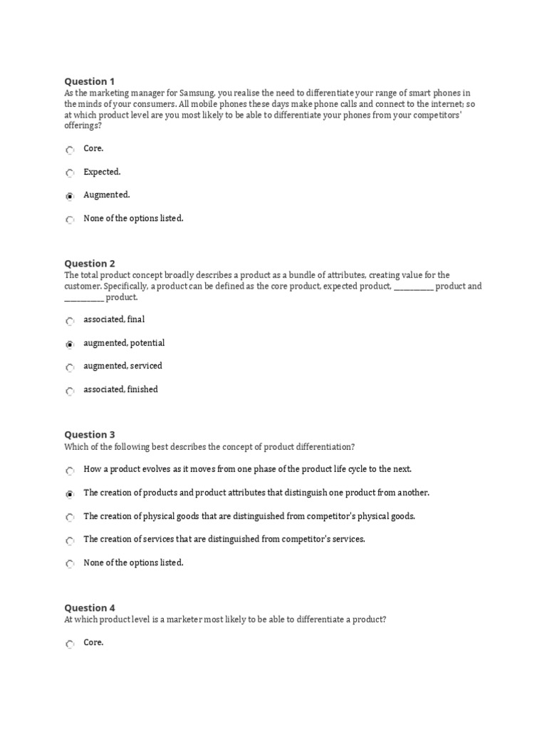 EIM Knowledge Test | PDF | Demand | Market Segmentation