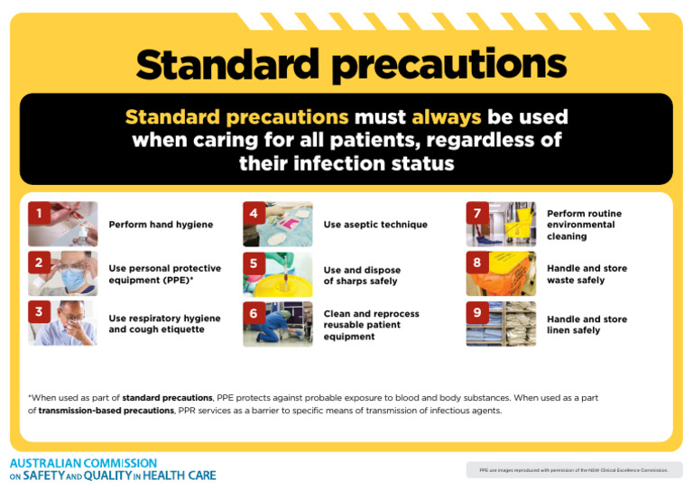 Standard Precautions in Healthcare | PDF