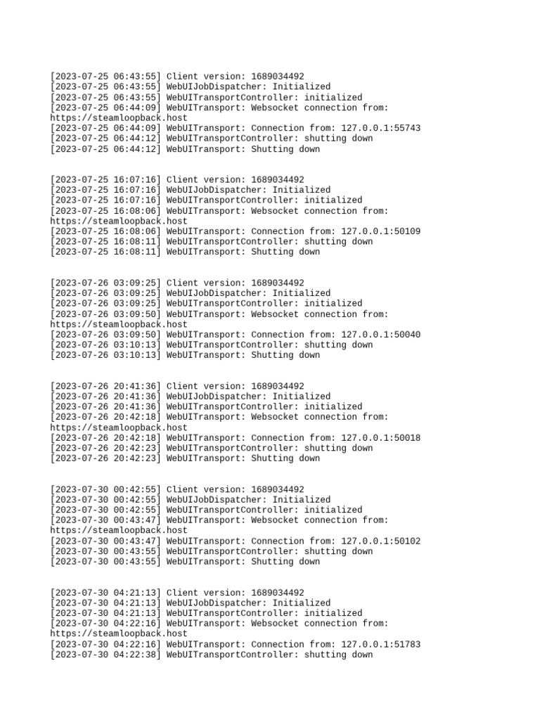 Transport Steamui | PDF | Internet Protocols | Web Development