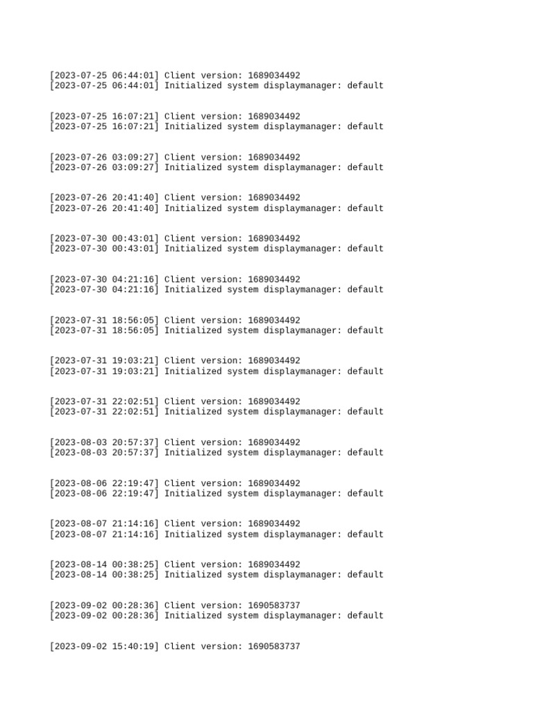 System Display Manager | PDF