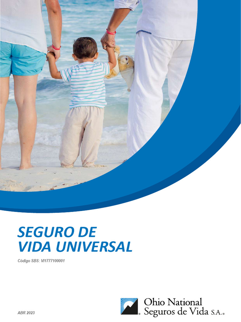 Brochure Cliente Seguro De Vida Universal V5 0 Pdf Póliza De