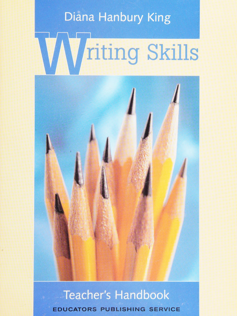 Writing Skills - Teacher's Handbook | PDF | Subject (Grammar) | Part Of ...