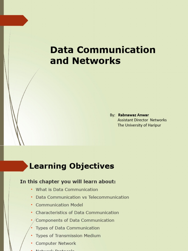 Data Communication & Networks | PDF