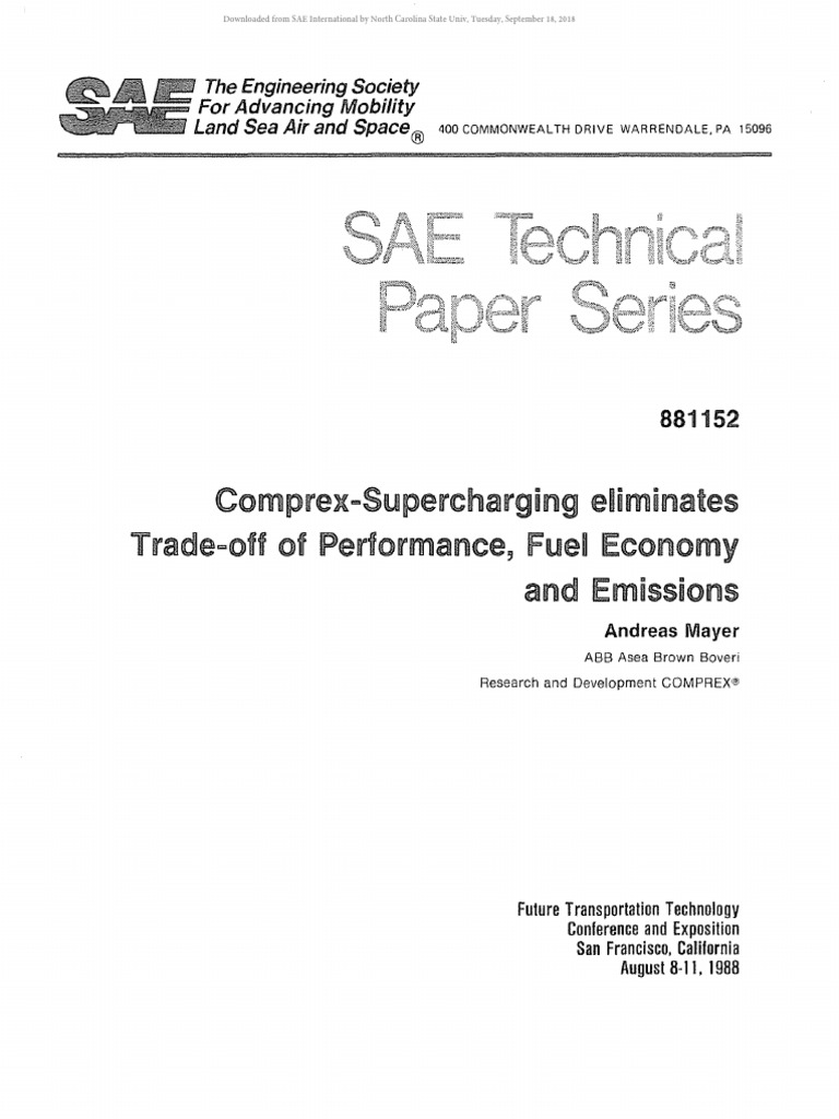 ABB Comprex - 881152 | PDF | Diesel Engine | Engines