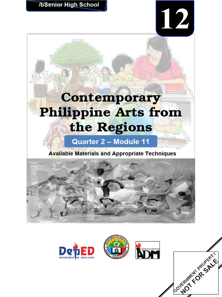 ADM - CPAR Q2 Week3 MELC11 - 11p | PDF | Learning | Paintings