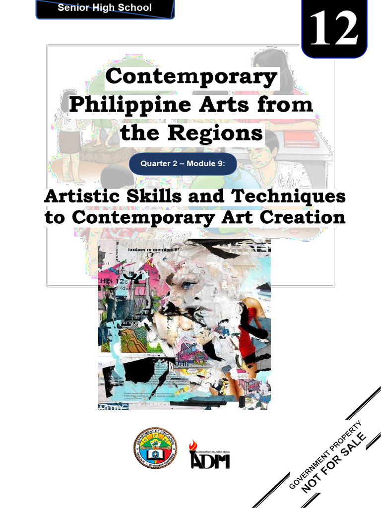 ADM - CPAR Q2 Week1 MELC9 - 10p | PDF | Collage | Artistic Techniques