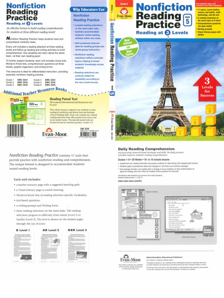 Nonfiction Reading Practice G5 | PDF