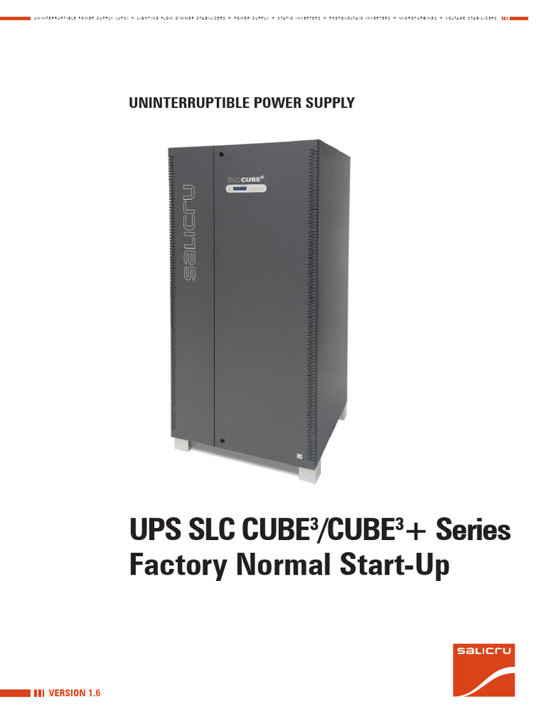 Normal Start Up Procedure | PDF | Power Inverter | Rectifier