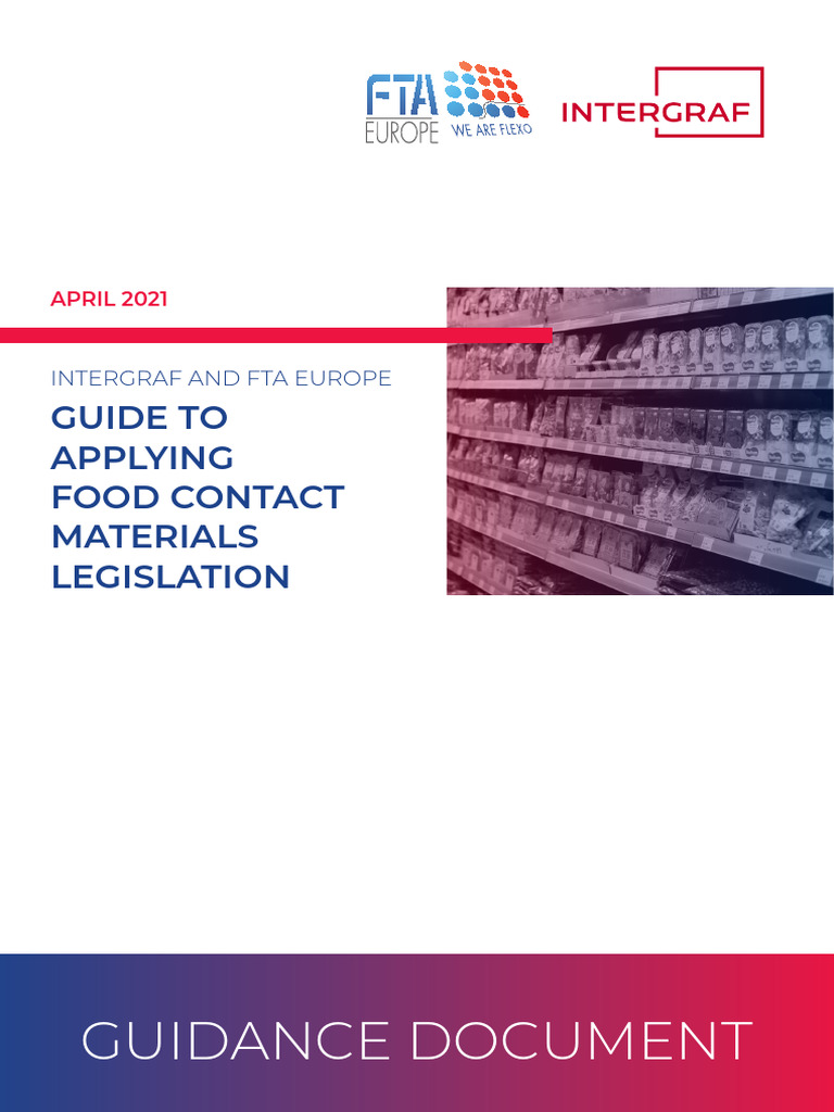 Guidelines FCM Final | PDF | Packaging And Labeling | Regulatory Compliance