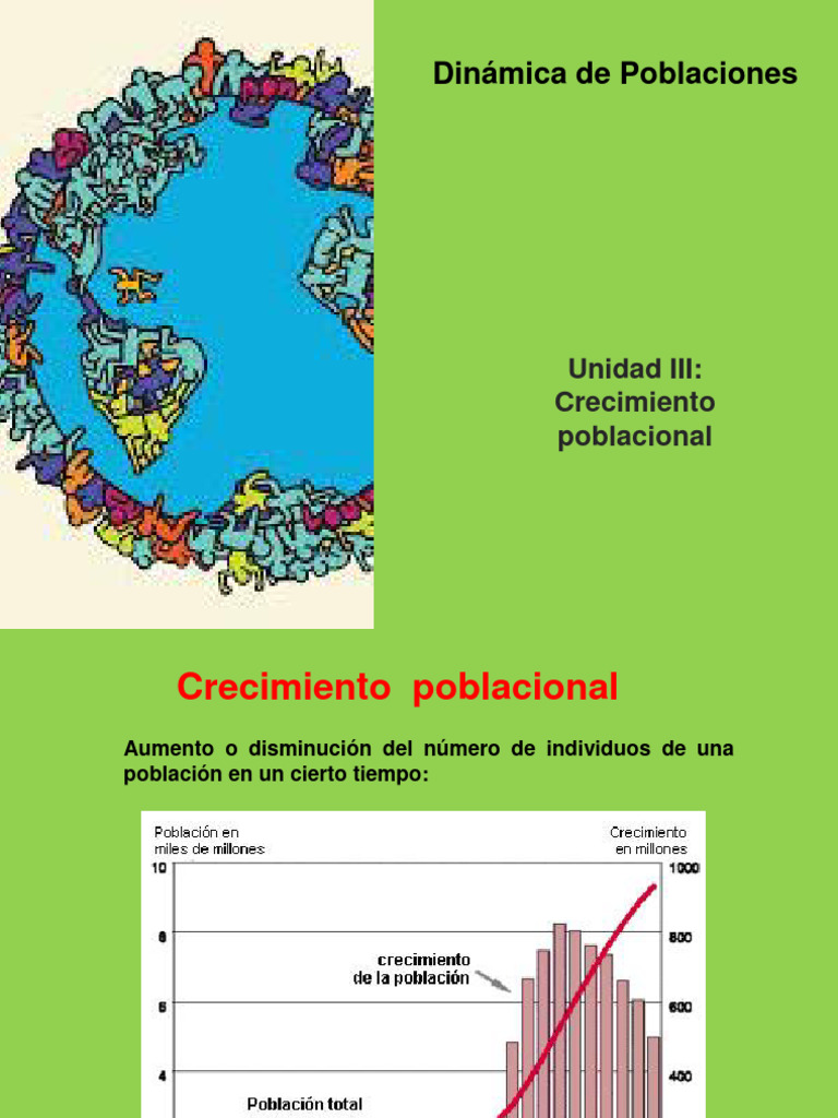 Dinámica de Poblaciones. Unidad III.1 | Descargar gratis PDF | Crecimiento de la población ...