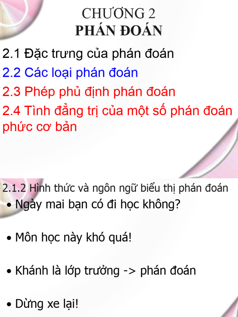 Chương 2 Phan Doan Final | PDF