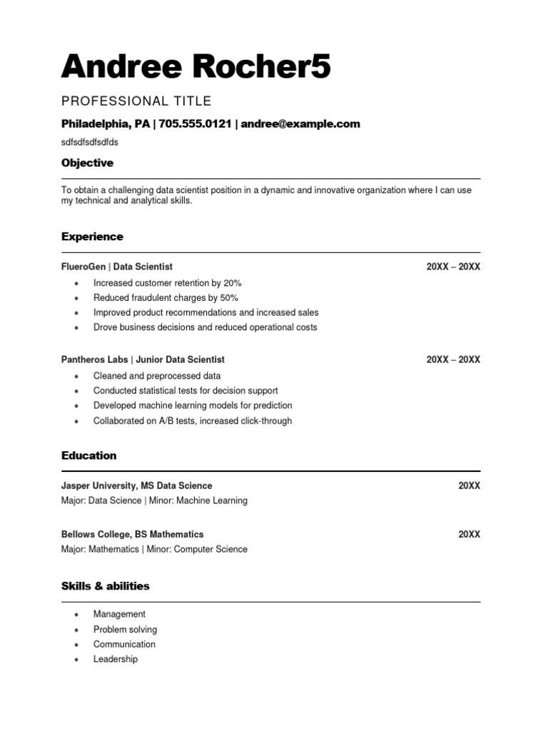 Cvvs 1 | PDF | Career & Growth | Business