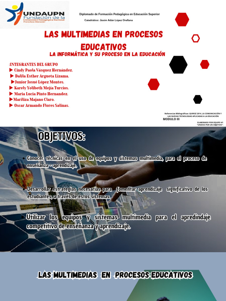 La Informatica en Proceso de La Educacion (Equipo#1) | PDF
