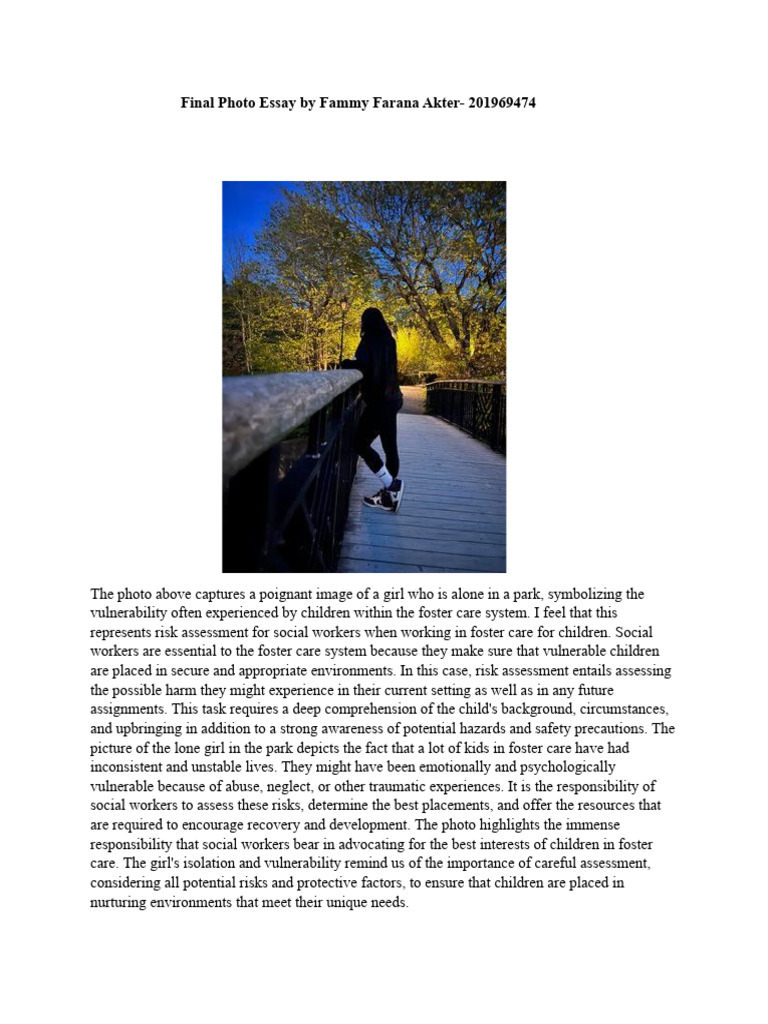 Final Photo Essay Philosophy | PDF