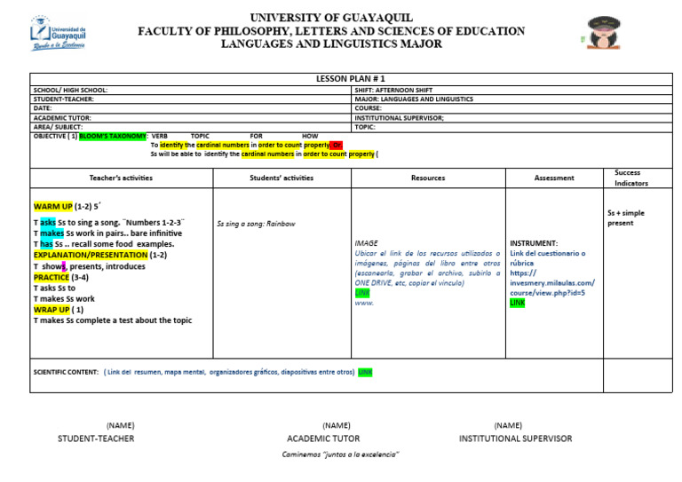 6.lesson Plan Format 2023 | PDF | Cognitive Science | Human Communication