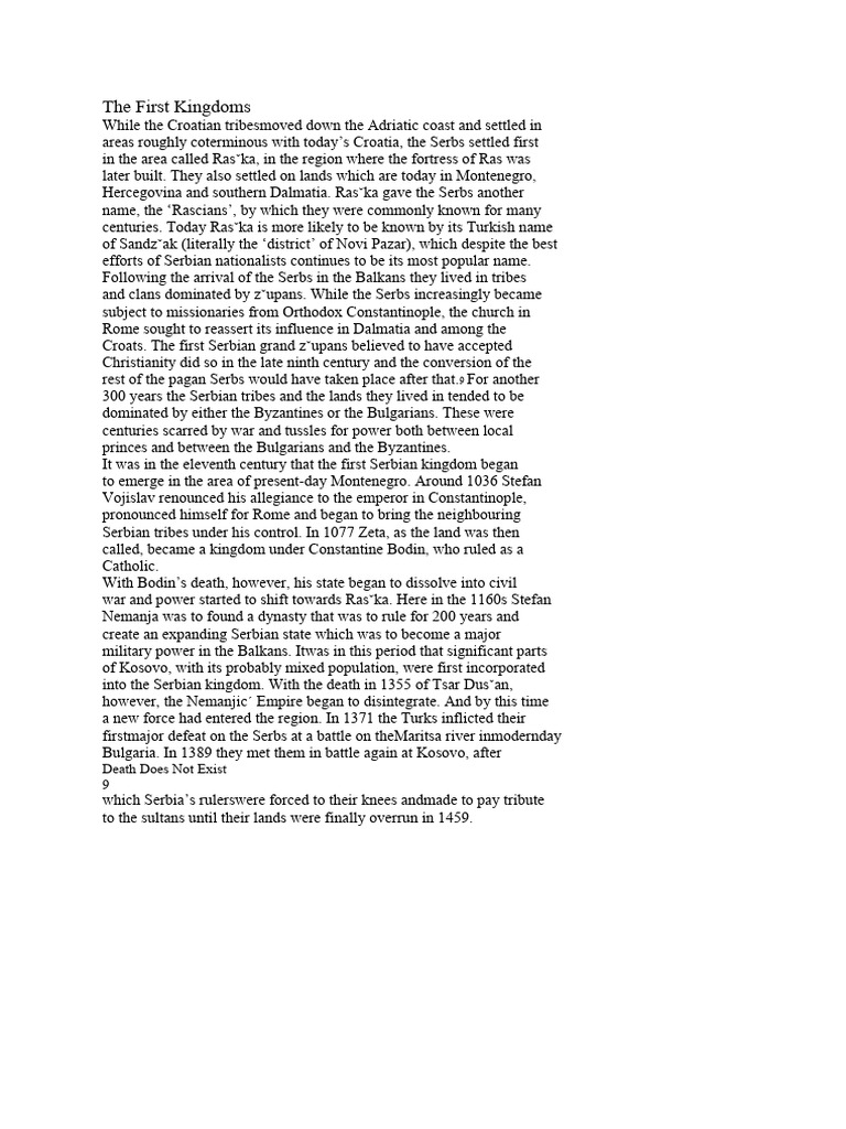 The First Kingdoms | PDF