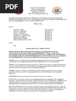 Resolution Realignment Sample Format | PDF | Philippines