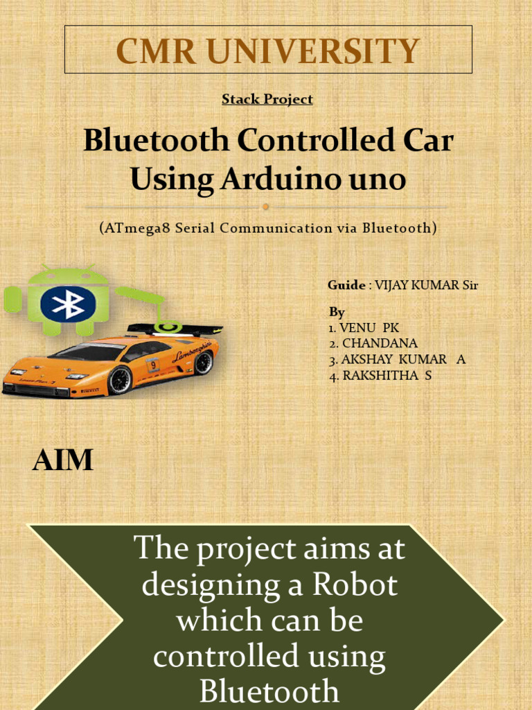 Bluetooth Controlled Robot | PDF | Bluetooth | Microcontroller