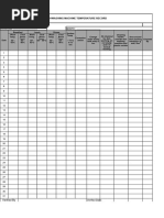 Dishwasher Temperature Log Template | PDF | Home | Industrial Processes
