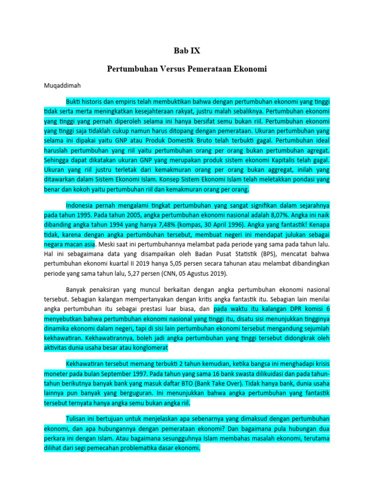 Ekis - S1 Bab Ix | PDF