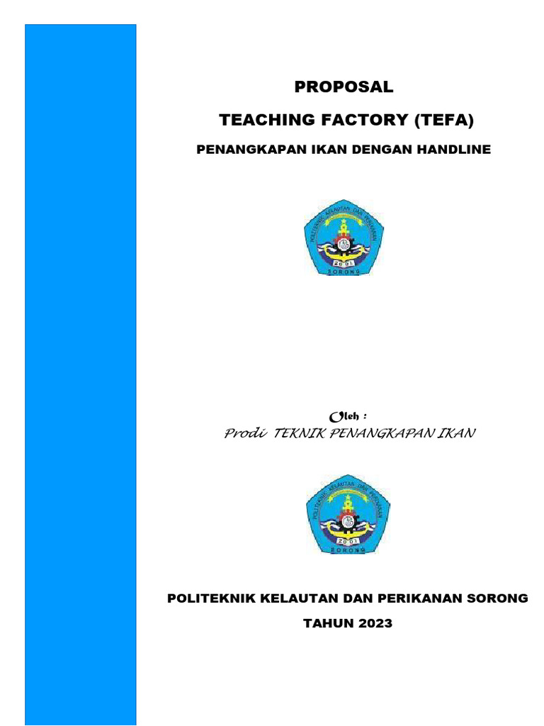 Proposal Tefa 1 | PDF