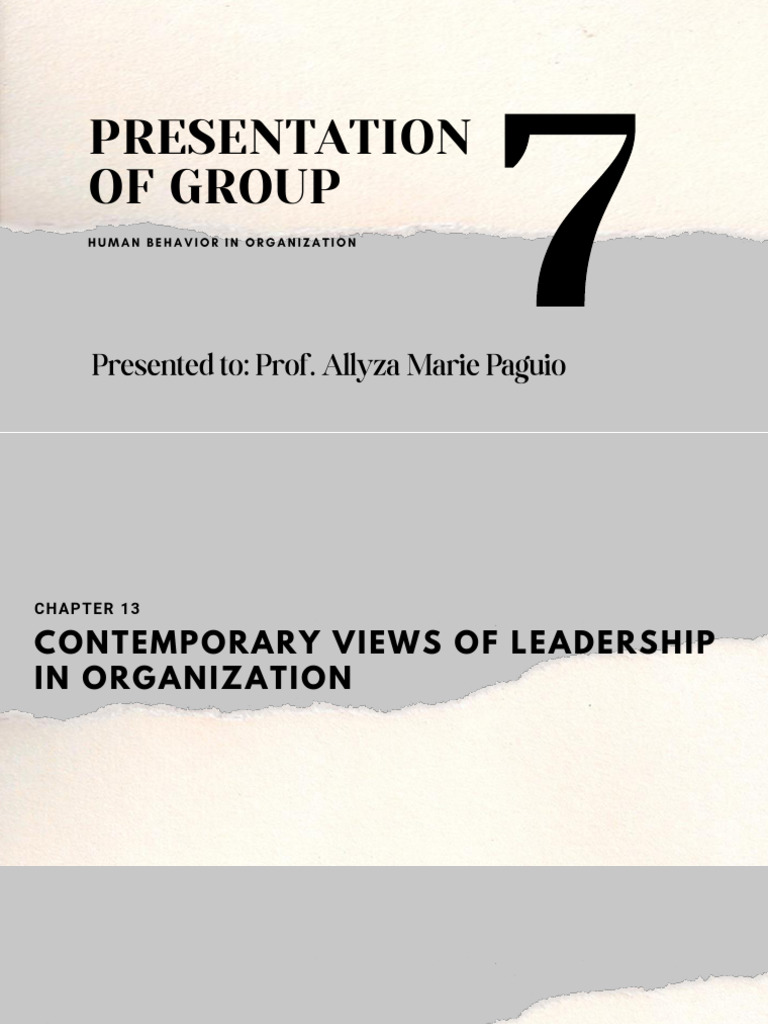 Leadership Models and Their Impact | PDF | Leadership ...