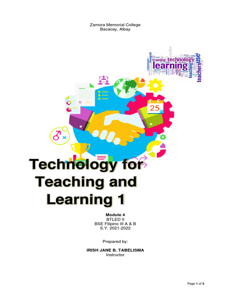 Module 4 TTL 1 21-22 | PDF