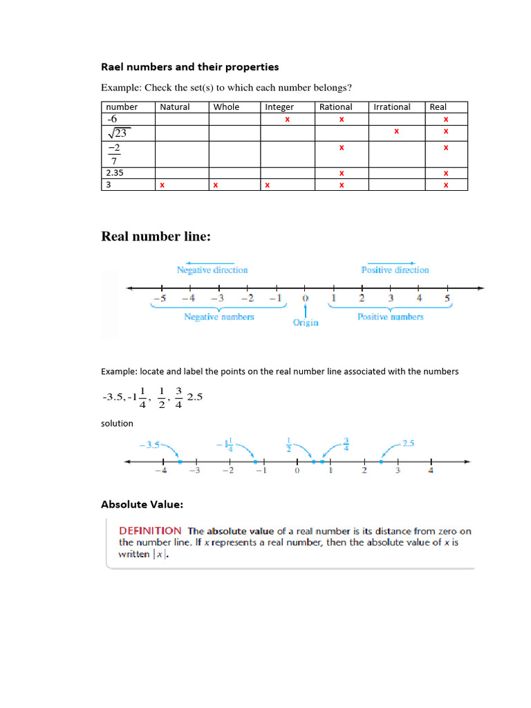 2-Week 2 | PDF | Numbers | Real Number
