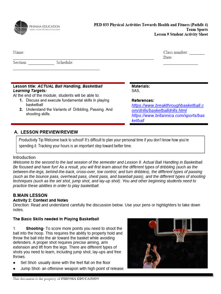 Ped Sas 3 Module 2ND Year | PDF | Sports | Team Sports