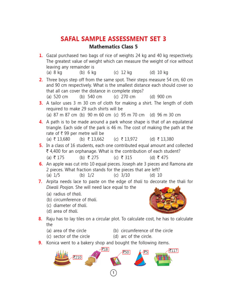 Set 3 Question | PDF | Circle | Elementary Geometry