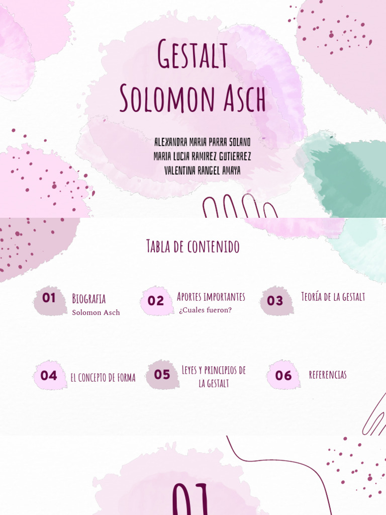 Solomon Asch presentación | PDF | Mente | Conformidad
