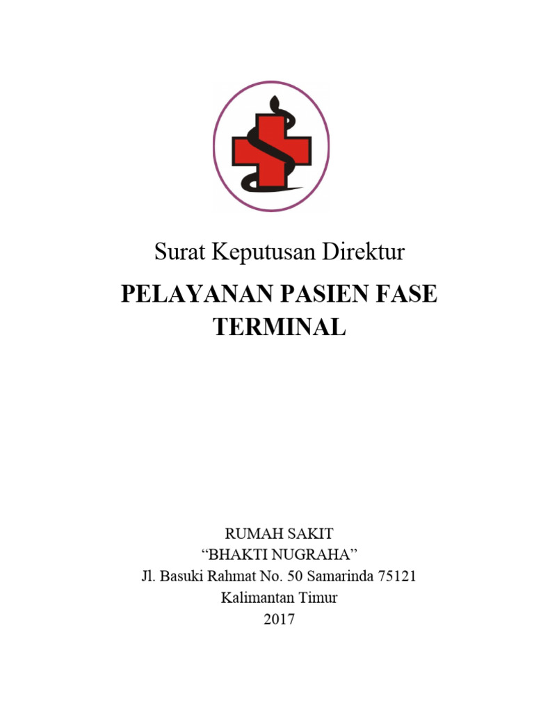 HPK 2.5 Pelayanan Pasien Fase Terminal (ERLIK) | PDF