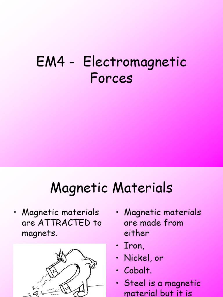 Magnets and Electromagnets | PDF