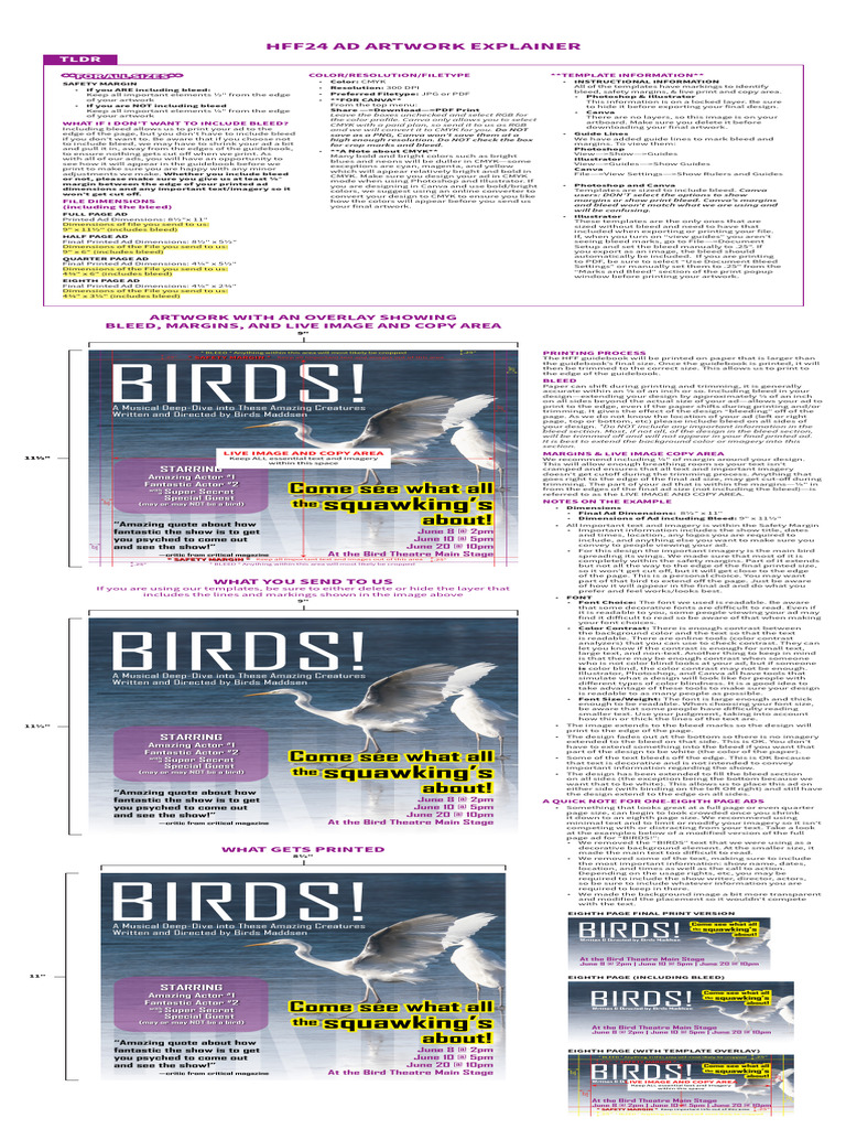 HFF24 Ad Explainer & Templates | PDF | Adobe Photoshop | Vision